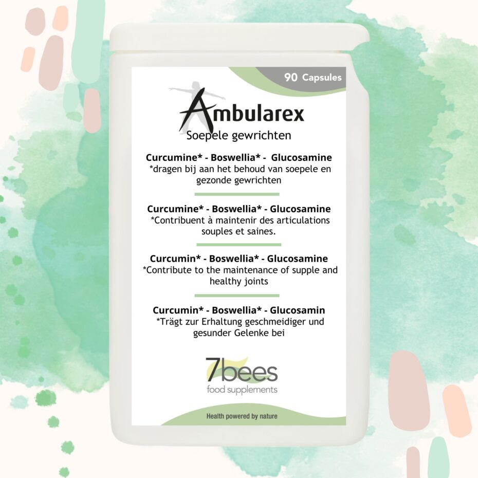 Ambularex - 90 capsules - Voor Soepele gewrichten - 7Bees